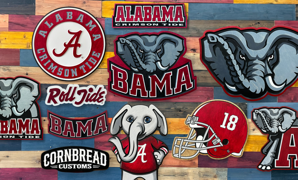 Alabama Crimson Tide – Cornbread Customs